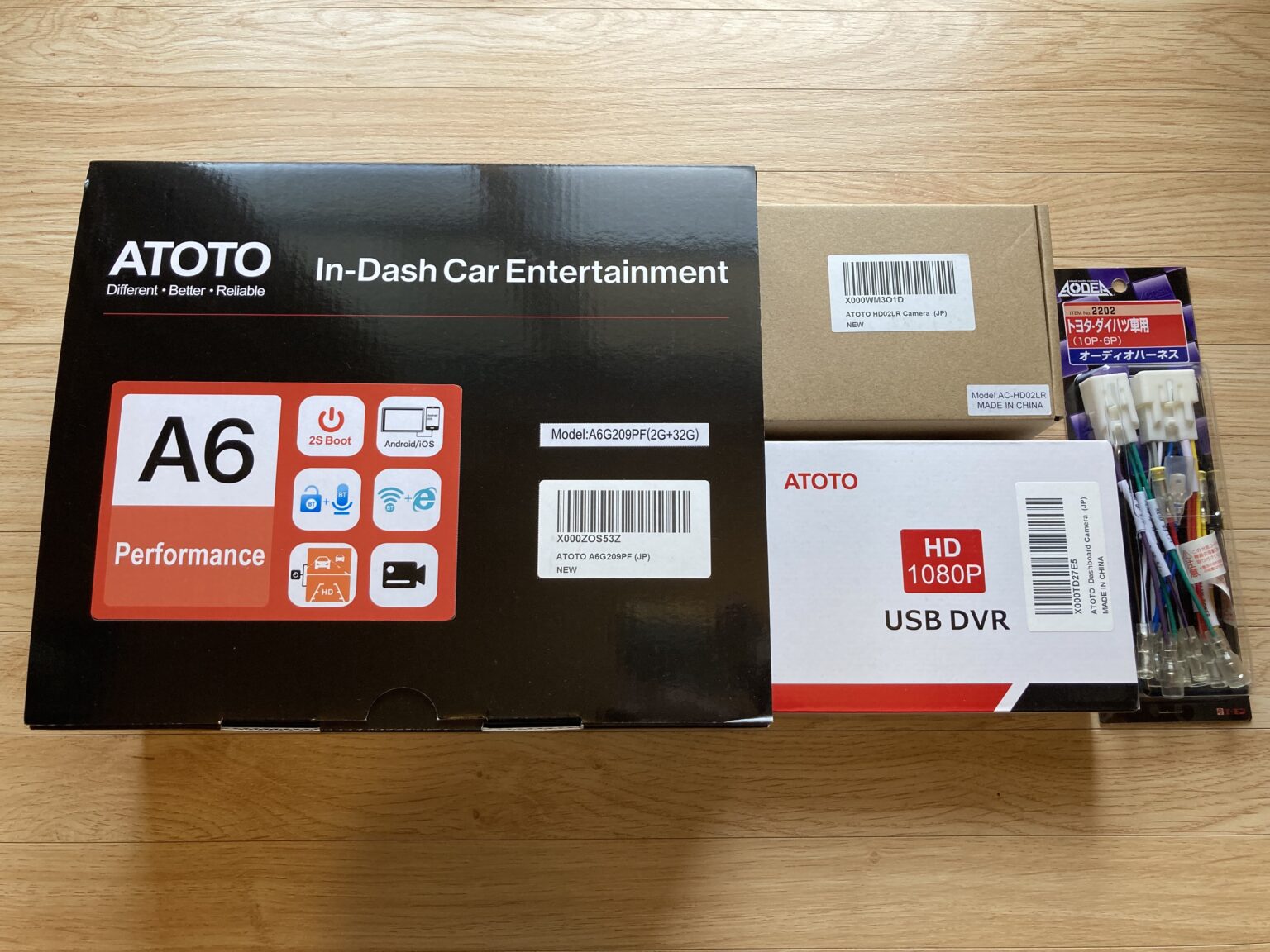 【Androidカーナビ】ATOTO A6 PF 9インチの取り付けとレビュー【ダイハツ ムーブ】 | じゃすとちりんぐ